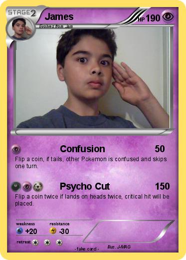 Pokémon James 1193 1193 - Confusion - My Pokemon Card