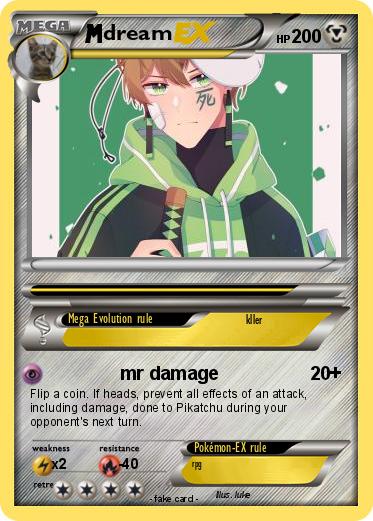 Pokémon dream 199 199 - mr damage - My Pokemon Card