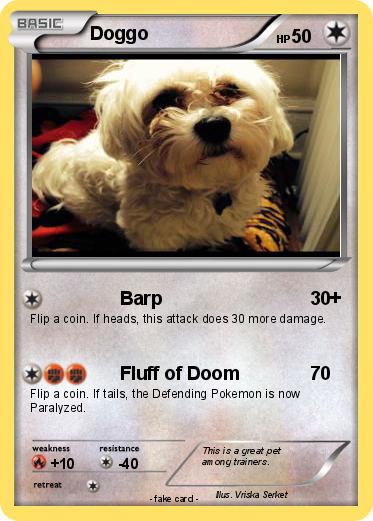 Pokémon Doggo 14 14 - Barp - My Pokemon Card