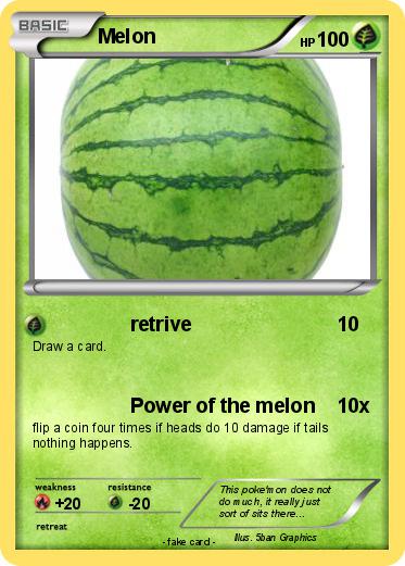 Pokémon Melon 128 128 - retrive - My Pokemon Card