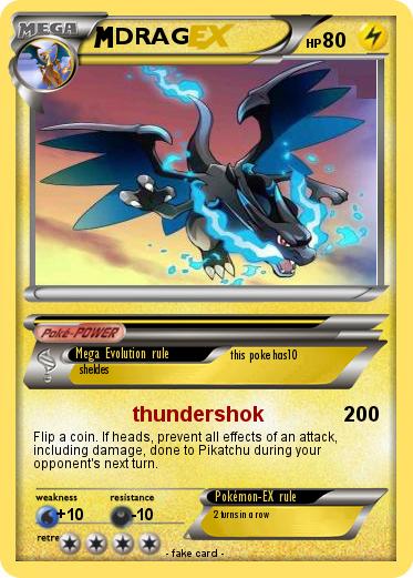 Pokémon DRAG 85 85 - thundershok - My Pokemon Card