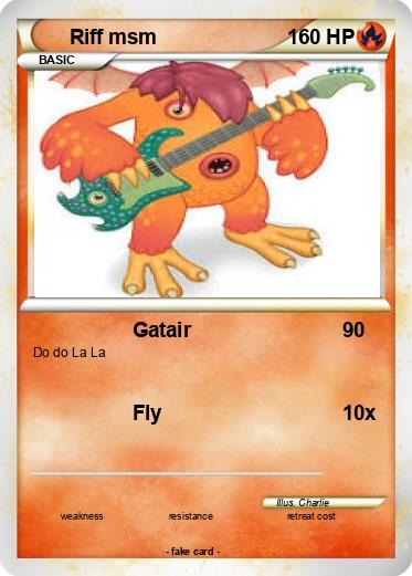 Pokémon Riff msm - Gatair - My Pokemon Card