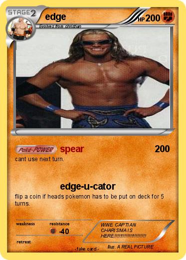 Pokémon edge 380 380 - spear - My Pokemon Card