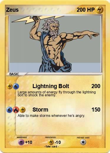 Pokémon Zeus 2103 2103 - Lightning Bolt - My Pokemon Card