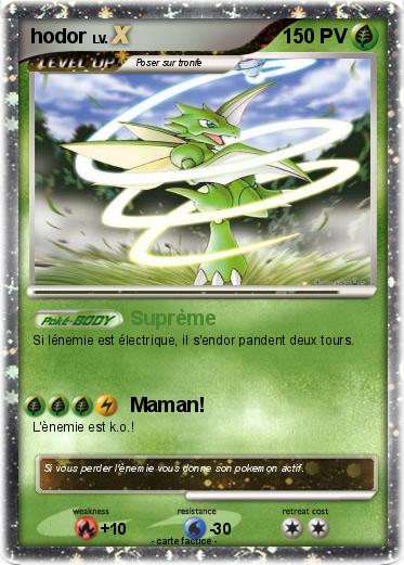 Pokémon hodor - Suprème - Ma carte Pokémon