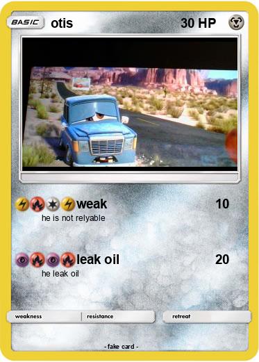 Pokémon otis 128 128 - weak - My Pokemon Card
