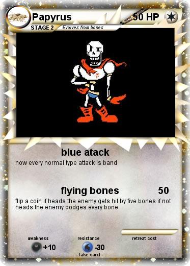 Pokémon Papyrus 481 481 - blue atack - My Pokemon Card
