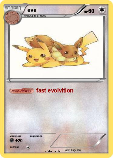 Pokémon eve 174 174 - fast evolvltion - My Pokemon Card