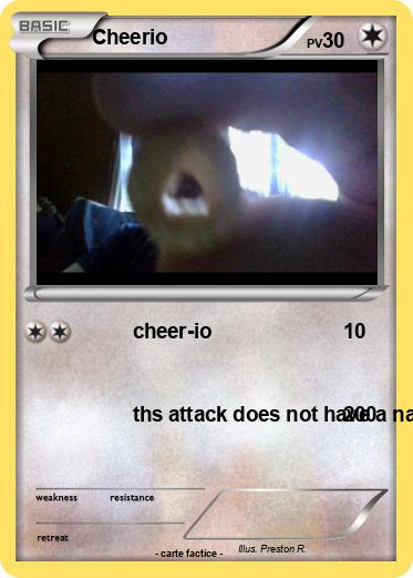 Pokémon Cheerio 7 7 - cheer-io - Ma carte Pokémon