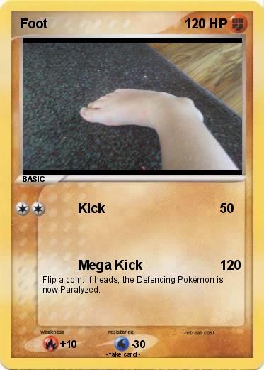 Pokémon Foot 191 191 - Kick - My Pokemon Card