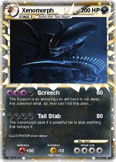 Pokémon Xenomorph 37 37 - Screech - My Pokemon Card
