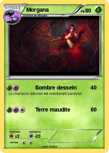Pokémon Morgana 27 27 - Sombre dessein - Ma carte Pokémon