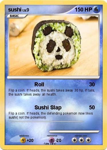 Pokémon sushi 115 115 - Roll - My Pokemon Card
