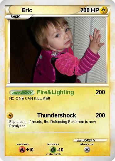 Pokémon Eric 605 605 - Fire&Lighting - My Pokemon Card