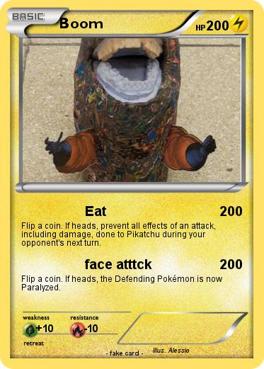 Pokémon Boom 481 481 - Eat - My Pokemon Card