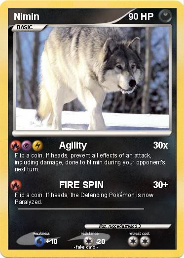 Pokémon Nimin - Agility - My Pokemon Card