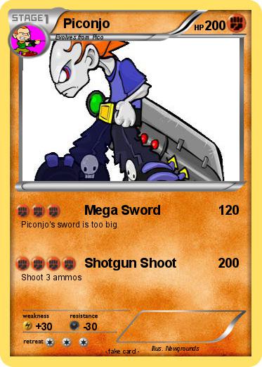 Pokémon Piconjo 3 3 - Mega Sword - My Pokemon Card