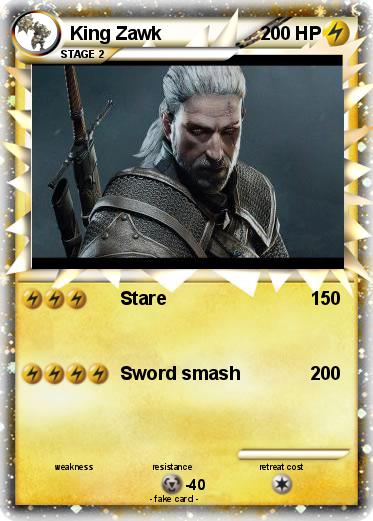 Pokémon King Zawk - Stare - My Pokemon Card