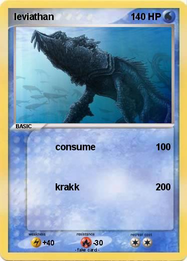Pokémon leviathan 98 98 - consume - My Pokemon Card