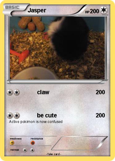 Pokémon Jasper 165 165 - claw - My Pokemon Card
