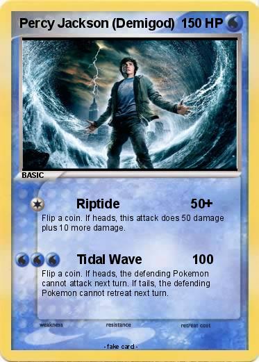 Pokémon Percy Jackson Demigod - Riptide 50+ - My Pokemon Card