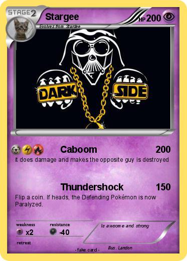 Pokémon Stargee - Caboom - My Pokemon Card