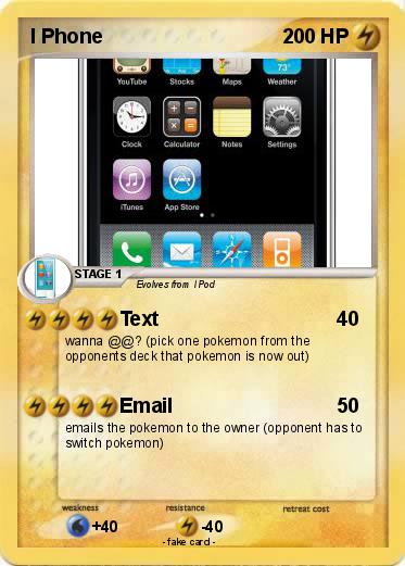 Pokémon I Phone 35 35 - Text - My Pokemon Card