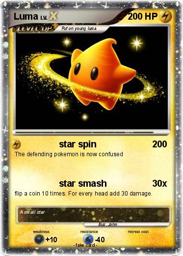 Pokémon Luma 159 159 - star spin - My Pokemon Card