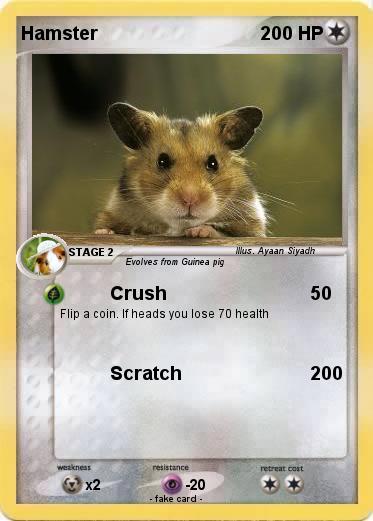 Pokémon Hamster 675 675 - Crush - My Pokemon Card