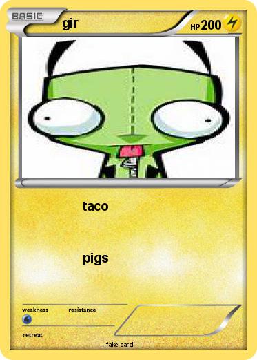 Pokémon gir 1101 1101 - taco - My Pokemon Card