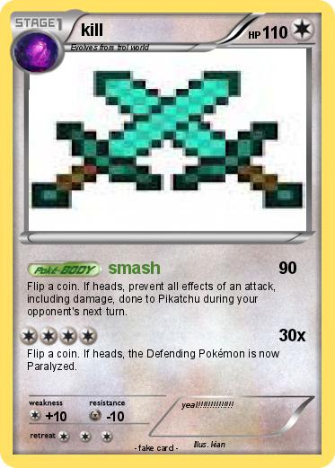 Pokémon kill 453 453 - smash - My Pokemon Card