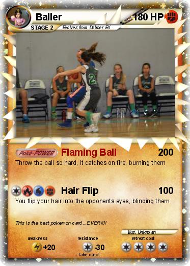 Pokémon Baller 30 30 - Flaming Ball - My Pokemon Card
