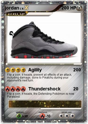 Pokémon jordan 857 857 - Agility - My Pokemon Card