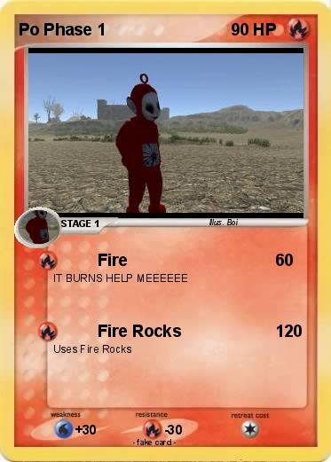 Pokémon Po Phase 1 1 - Fire - My Pokemon Card