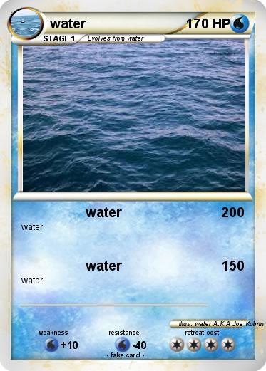 Pokémon water 3182 3182 - water - My Pokemon Card