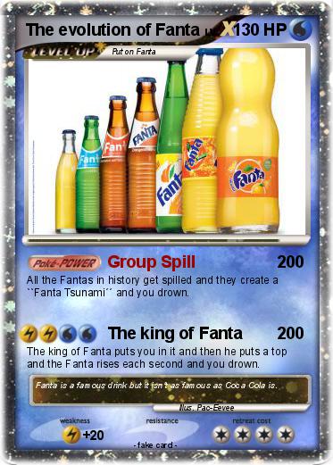 Pokémon The evolution of Fanta - Group Spill - My Pokemon Card