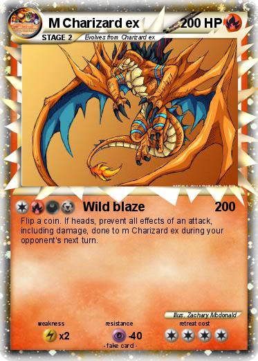 Pokémon M Charizard ex 506 506 - Wild blaze - My Pokemon Card