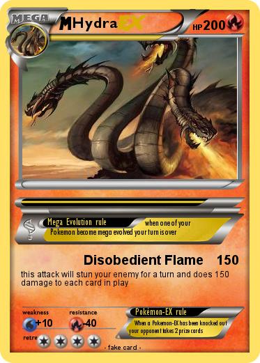 Pokémon Hydra 568 568 - Disobedient Flame - My Pokemon Card