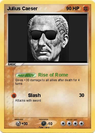 Pokémon Julius Caeser 2 2 - Rise of Rome - My Pokemon Card