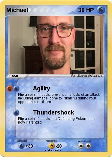 Pokémon Michael 3482 3482 - Agility - My Pokemon Card