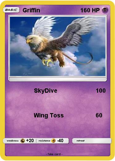Pokémon Griffin 228 228 - SkyDive - My Pokemon Card