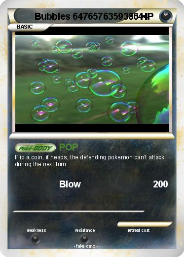 Pokémon Bubbles 647657635938644 647657635938644 - POP - My Pokemon Card
