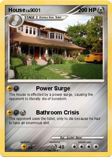 Pokémon House 102 102 - Power Surge - My Pokemon Card