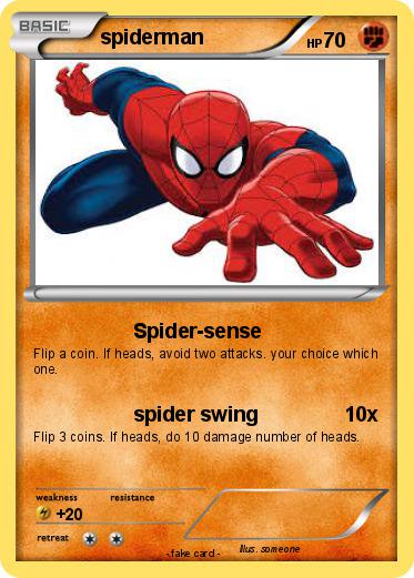 Pokémon spiderman 664 664 - Spider-sense - My Pokemon Card