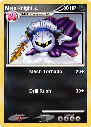 Pokémon Meta Knight 945 945 - Mach Tornado - My Pokemon Card