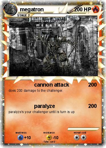 Pokémon megatron 355 355 - cannon attack - My Pokemon Card