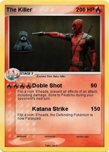 Pokémon The Killer 266 266 - Doble Shot - My Pokemon Card