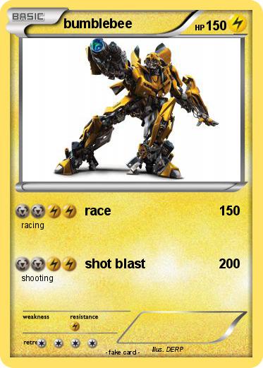 Pokémon bumblebee 368 368 - race - My Pokemon Card