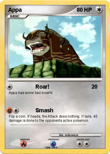 Pokémon Appa 33 33 - Roar! - My Pokemon Card