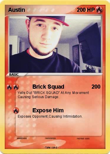 Pokémon Austin 558 558 - Brick Squad - My Pokemon Card